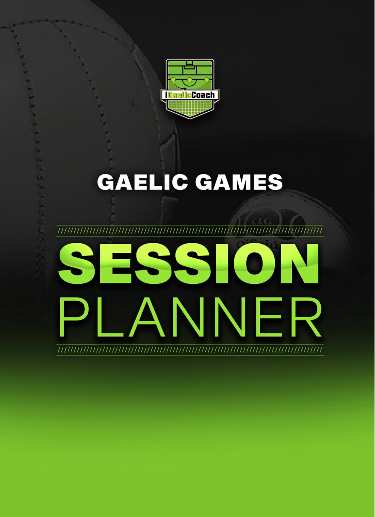 A5 Gaelic Tactical Session Planning Book | iGAACoach